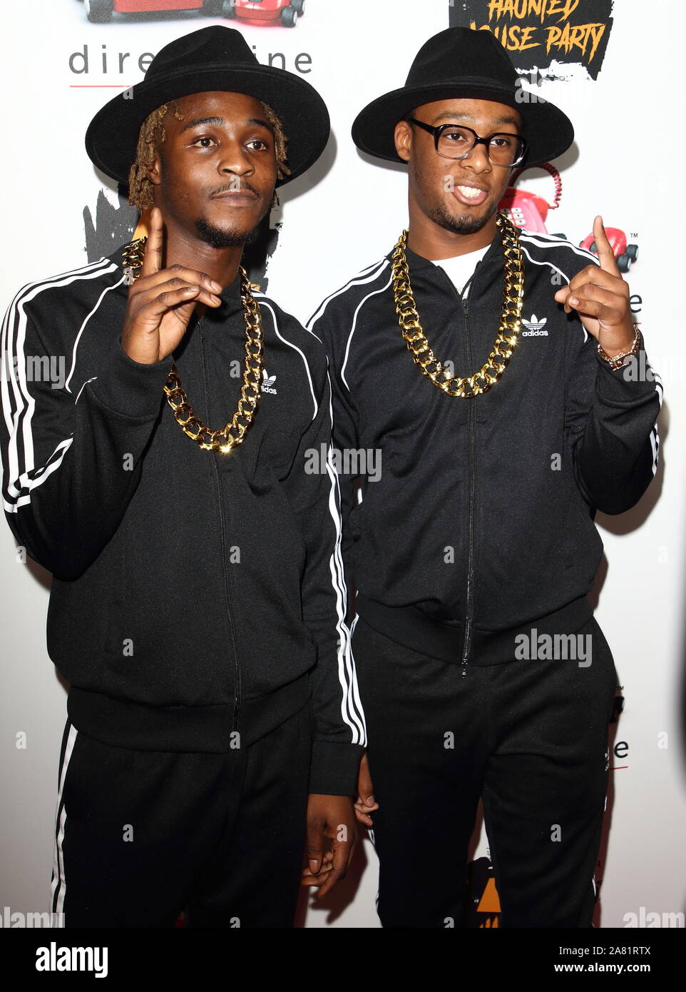 London, UK. Young T and Bugsey at KISS Haunted House Party. SSE Arena ...