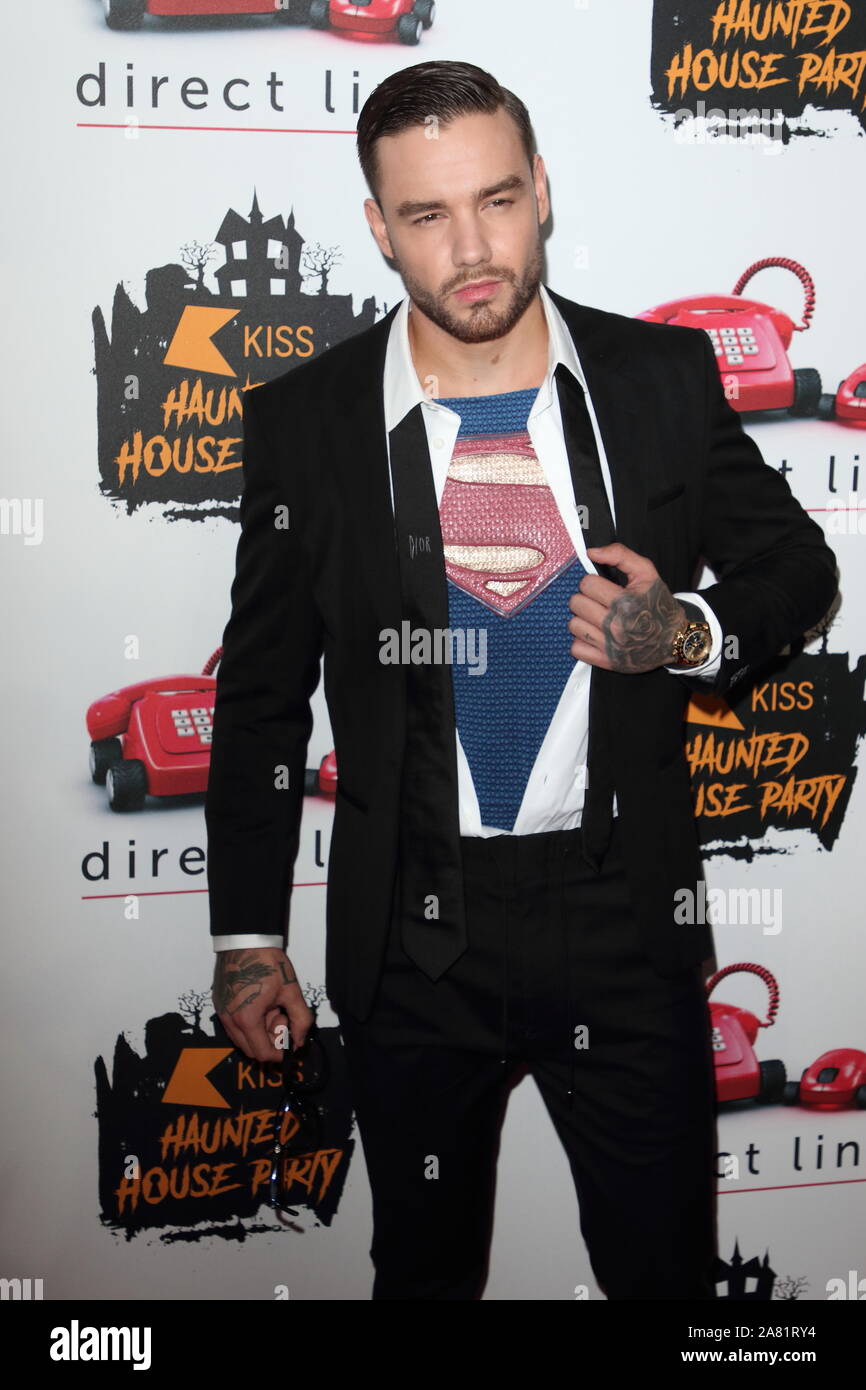 London, UK. Liam Payne at KISS Haunted House Party. SSE Arena. 26th ...