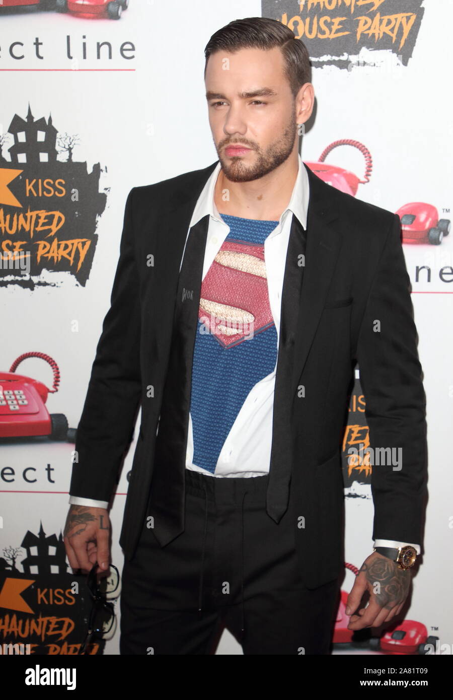 London, UK. Liam Payne at KISS Haunted House Party. SSE Arena. 26th ...