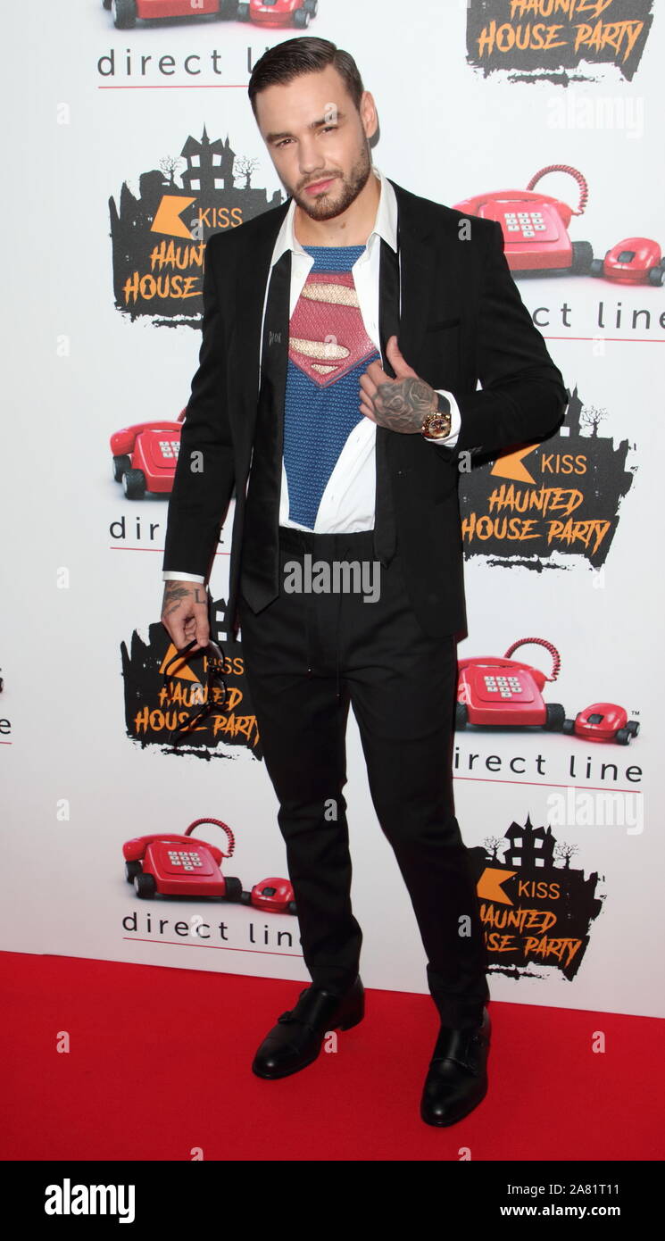 London, UK. Liam Payne at KISS Haunted House Party. SSE Arena. 26th ...