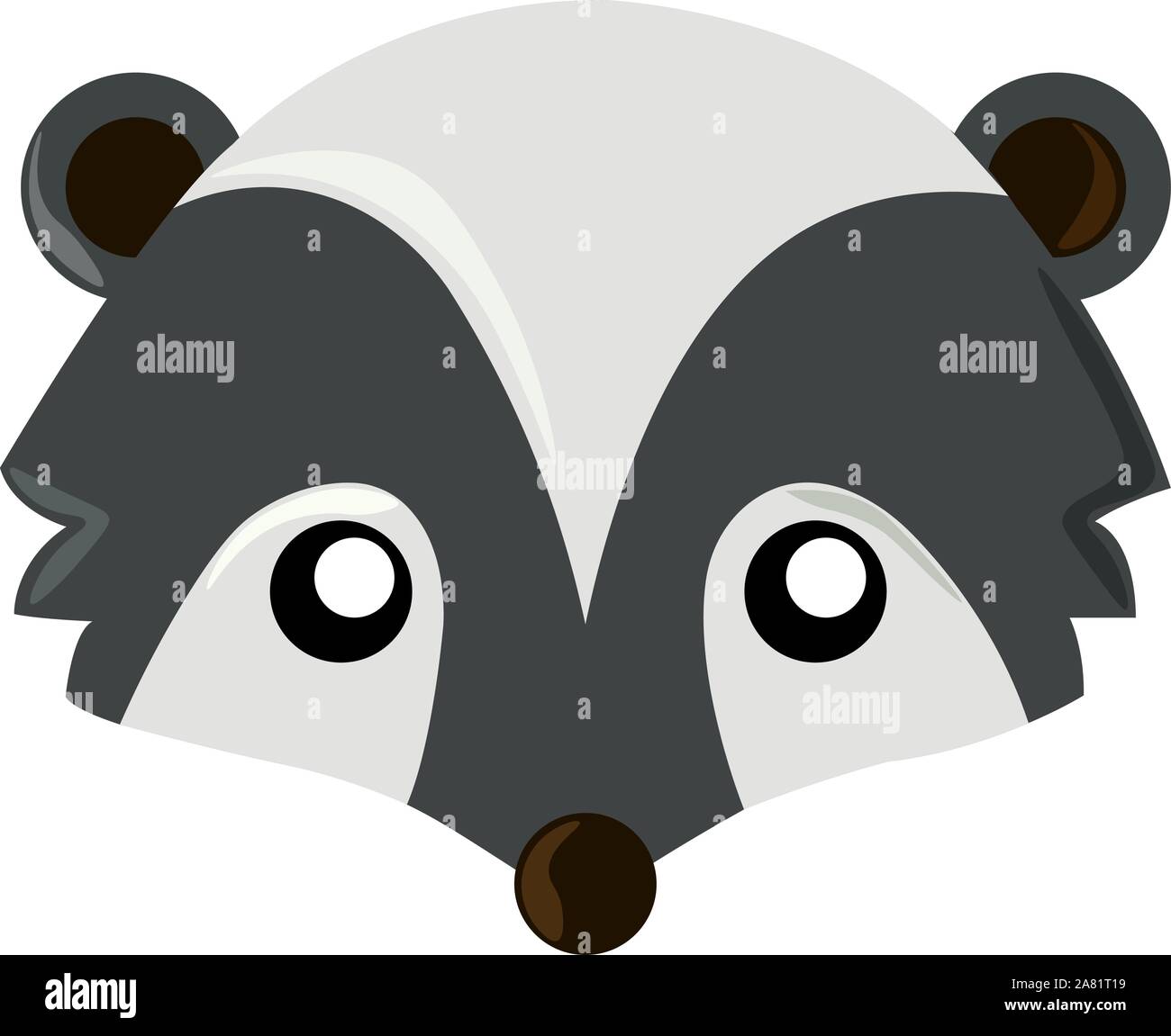 Badger vector vectors hi-res stock photography and images - Alamy