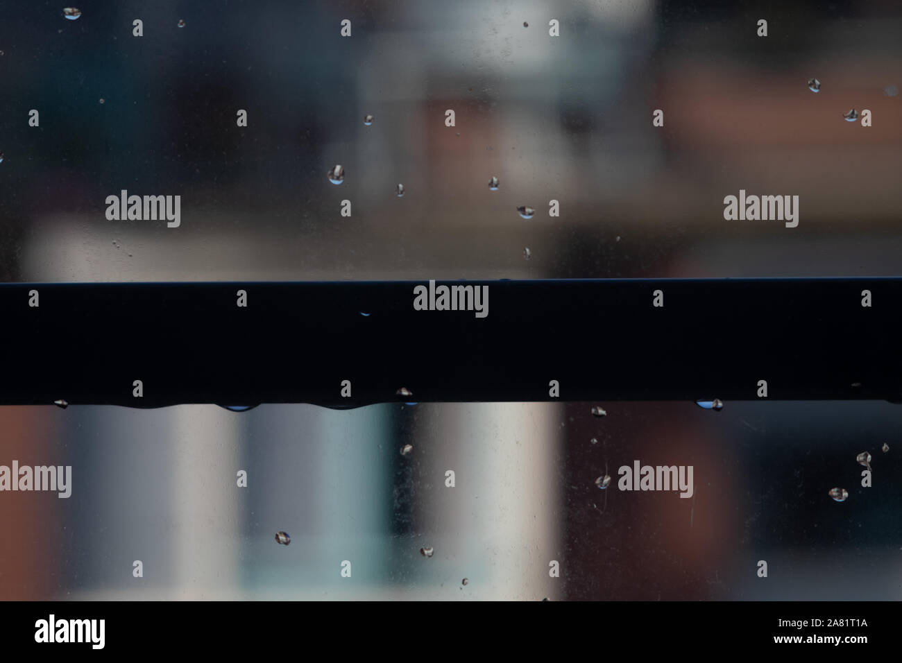 Rain window falling hi-res stock photography and images - Alamy