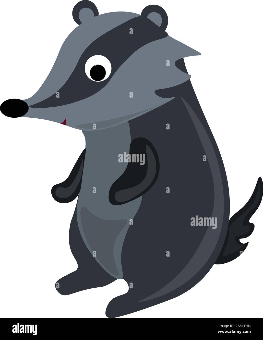 Badger vector vectors hi-res stock photography and images - Alamy