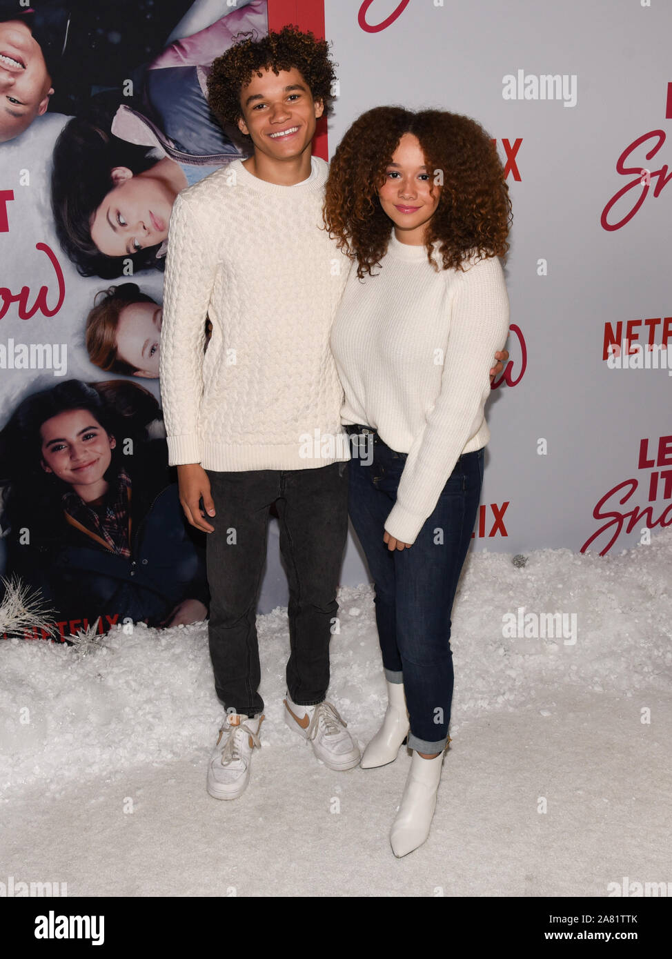 November 4, 2019, Los Angeles, California: Armani JAckson and Talia ...