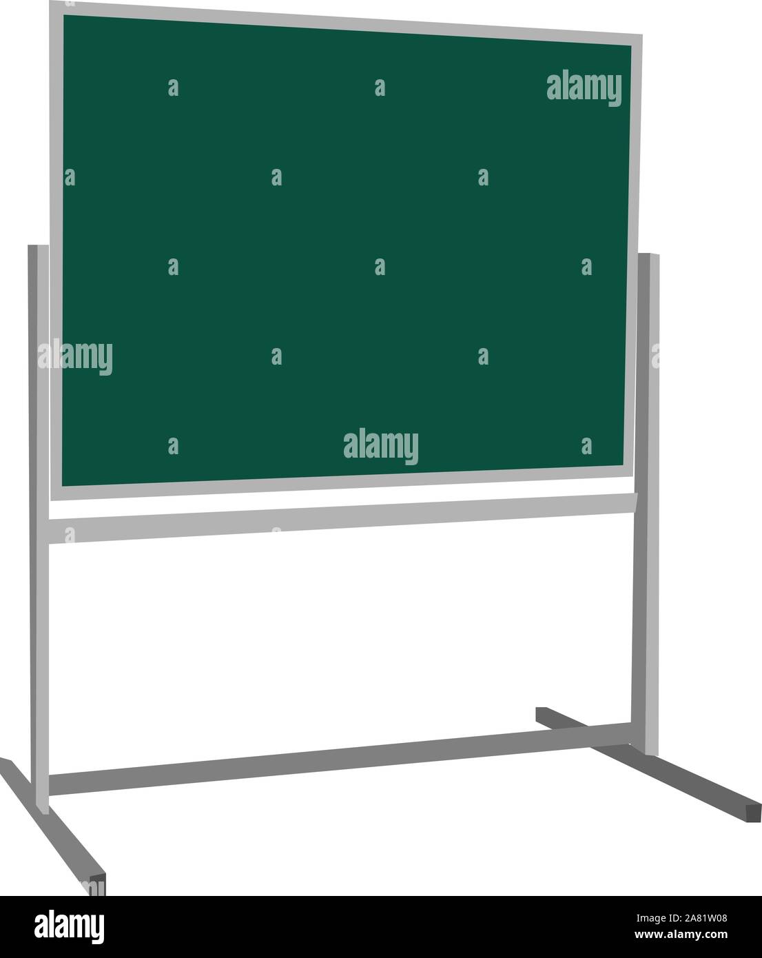 Blackboard, illustration, vector on white background Stock Vector Image ...
