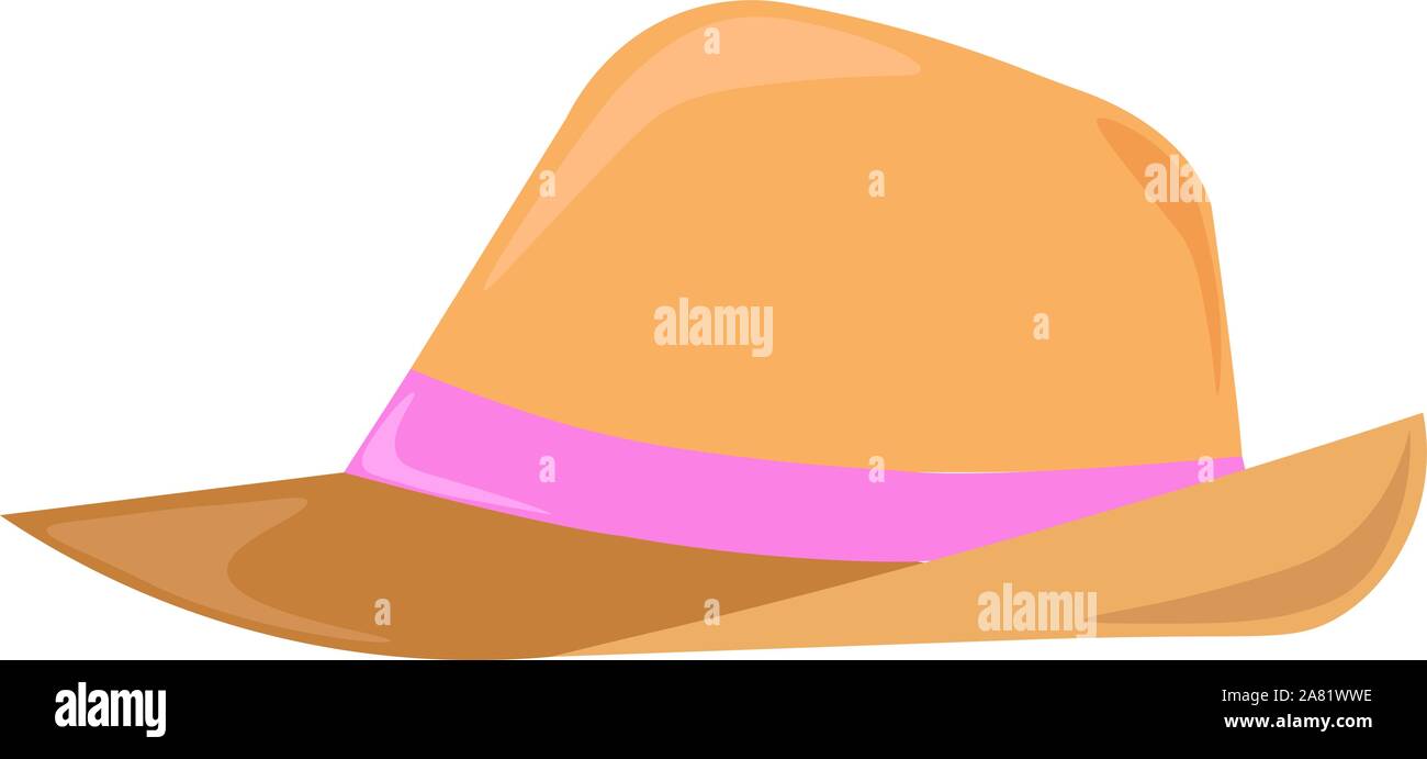 Hat, illustration, vector on white background Stock Vector Image & Art ...