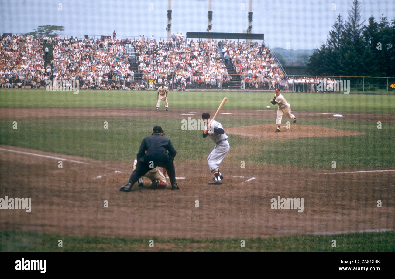 1950s Baseball Stadium High Resolution Stock Photography and Images - Alamy