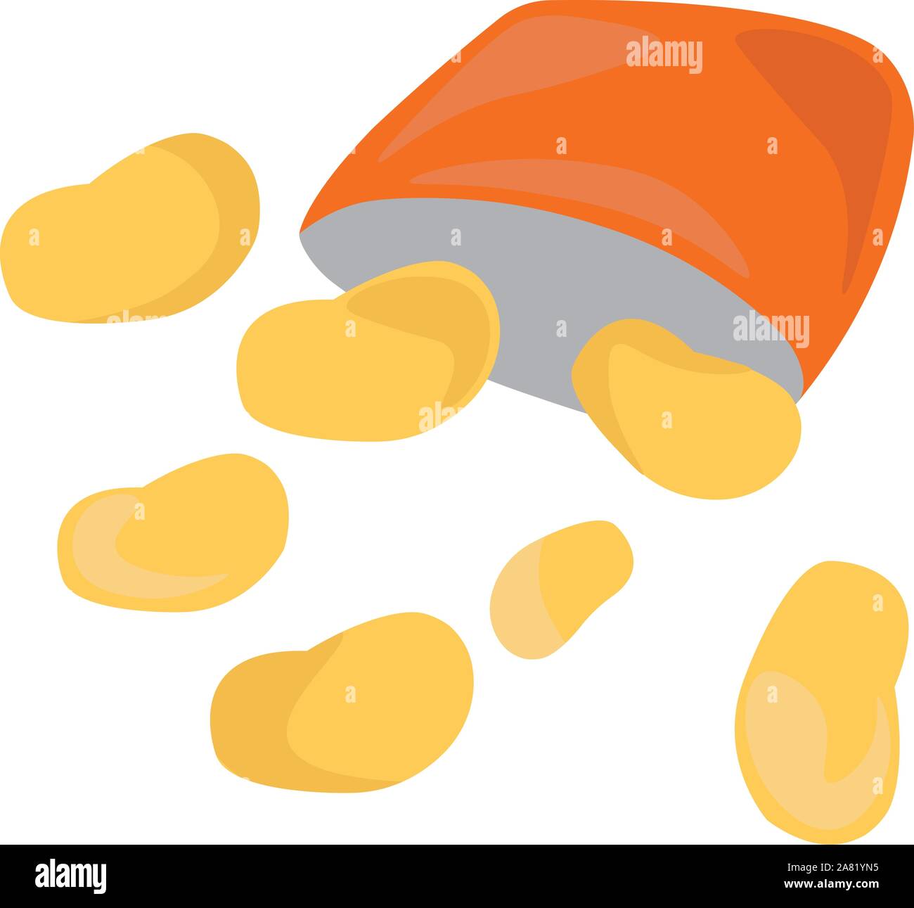 Blank chip package design Stock Vector Images - Alamy