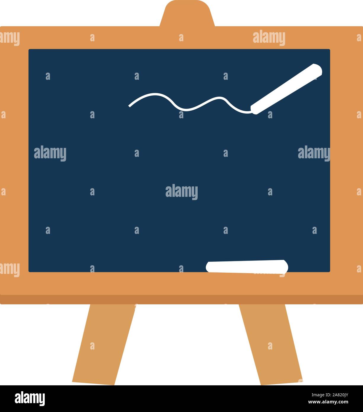 Lecture room blackboard Stock Vector Images - Alamy