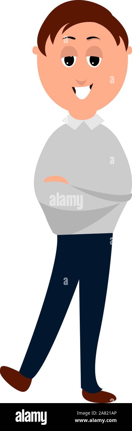 Male shop assistant Cut Out Stock Images & Pictures - Alamy