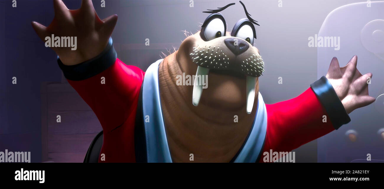 USA. A scene from the ©Entertainment Studios new movie: Arctic Dogs ...