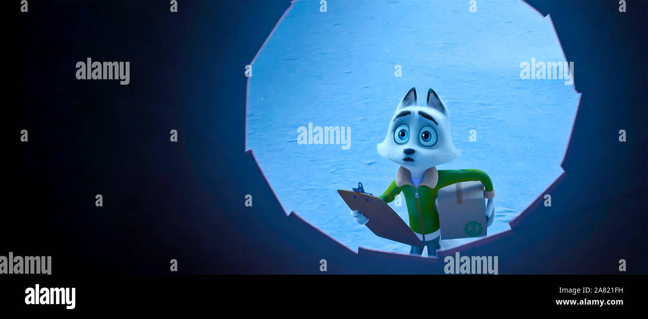 USA. A scene from the ©Entertainment Studios new movie: Arctic Dogs ...