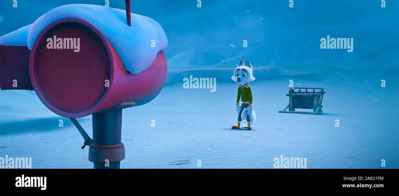 USA. A scene from the ©Entertainment Studios new movie: Arctic Dogs ...
