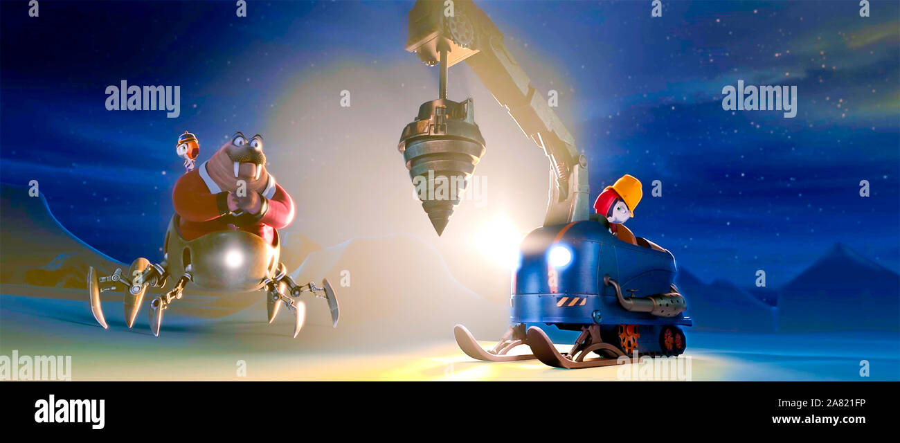 USA. A scene from the ©Entertainment Studios new movie: Arctic Dogs ...