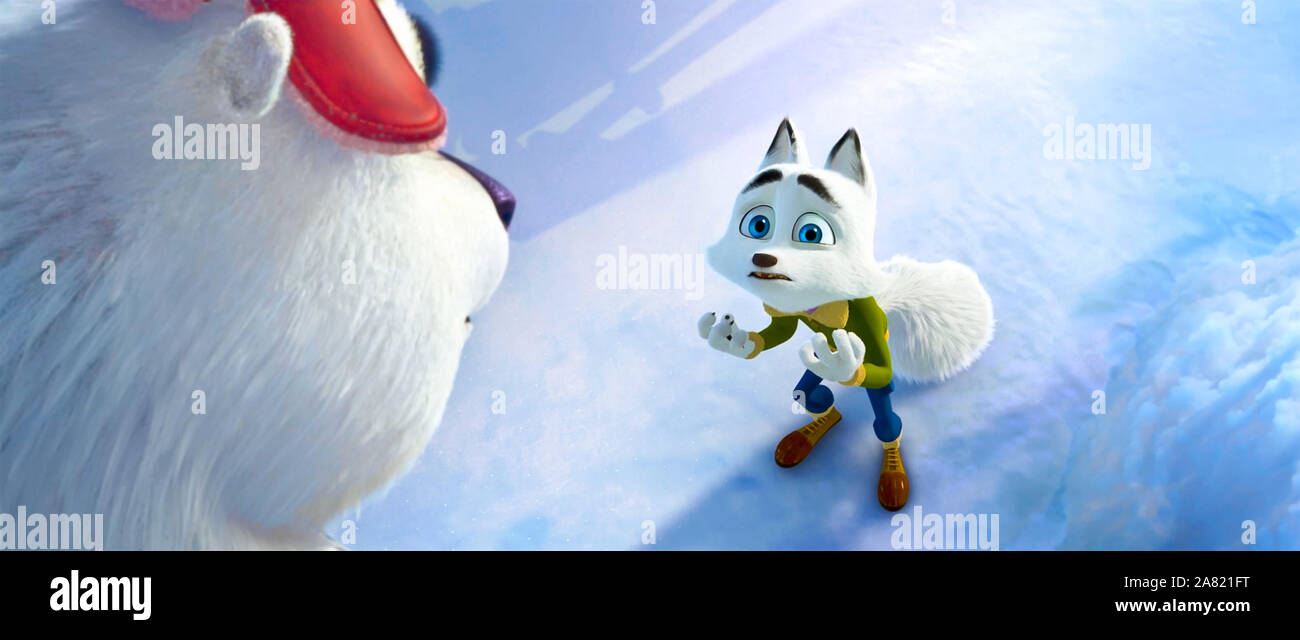 USA. A scene from the ©Entertainment Studios new movie: Arctic Dogs ...