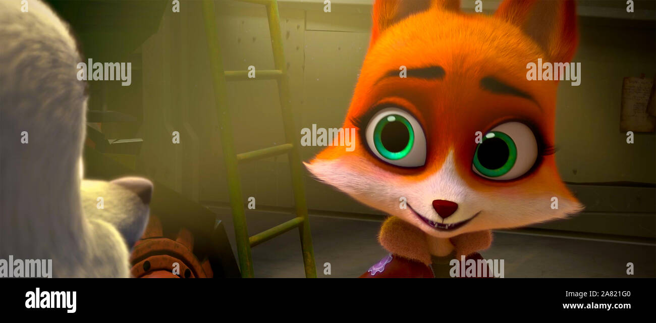 USA. A scene from the ©Entertainment Studios new movie: Arctic Dogs ...