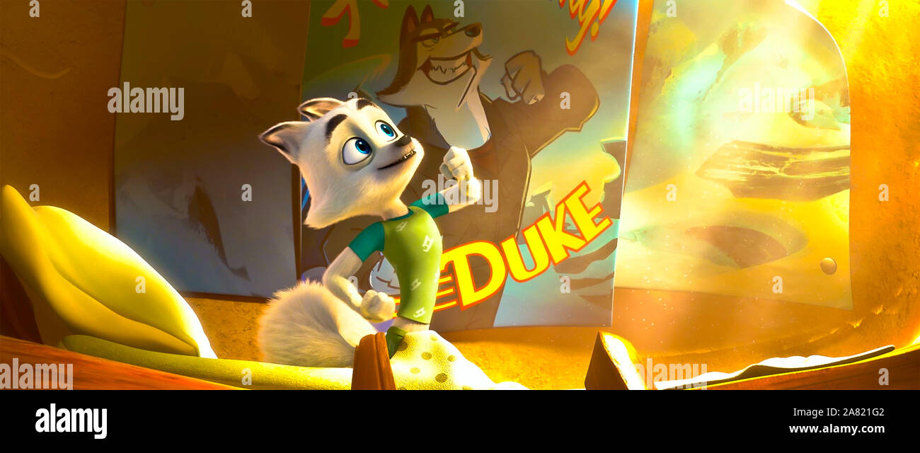 USA. A scene from the ©Entertainment Studios new movie: Arctic Dogs ...