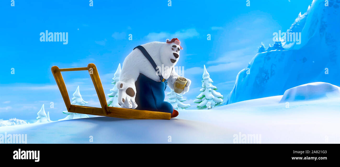 USA. A scene from the ©Entertainment Studios new movie: Arctic Dogs ...