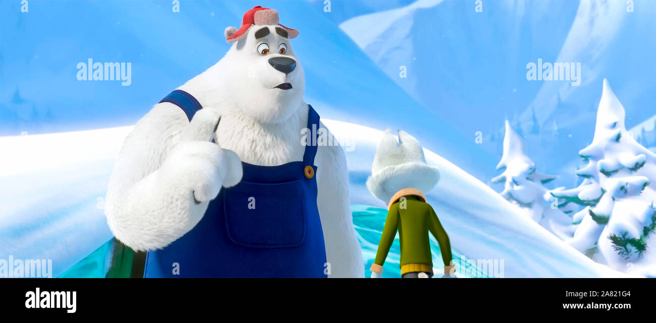 USA. A scene from the ©Entertainment Studios new movie: Arctic Dogs ...