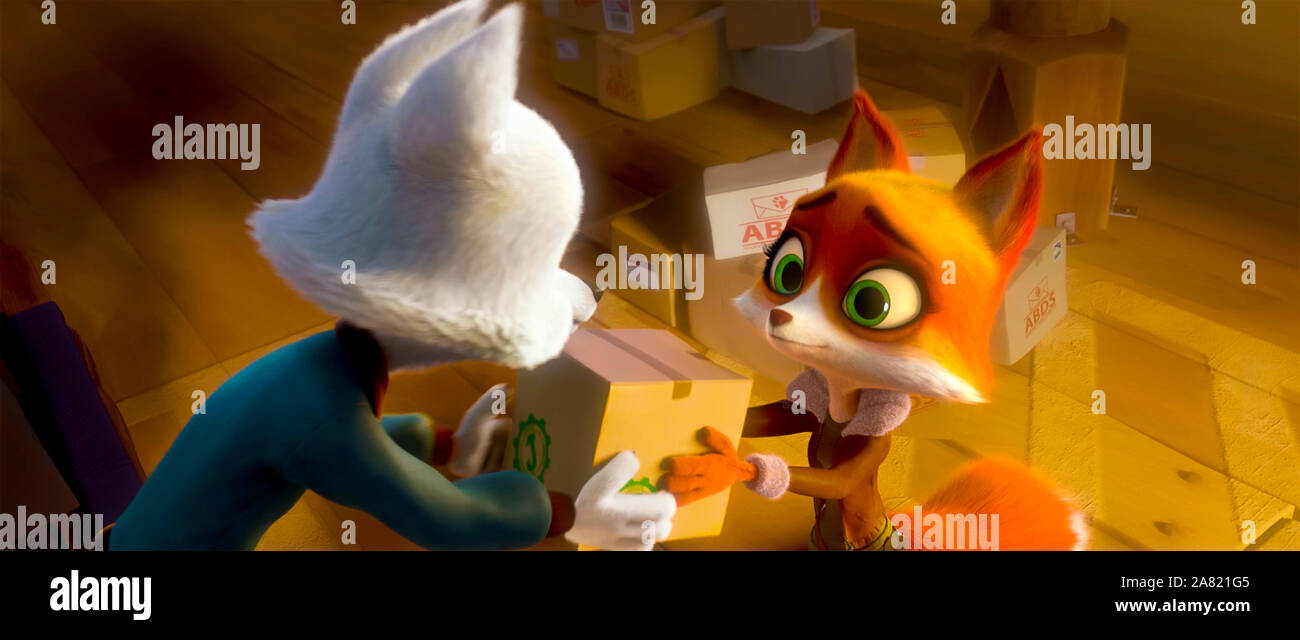 USA. A scene from the ©Entertainment Studios new movie: Arctic Dogs ...