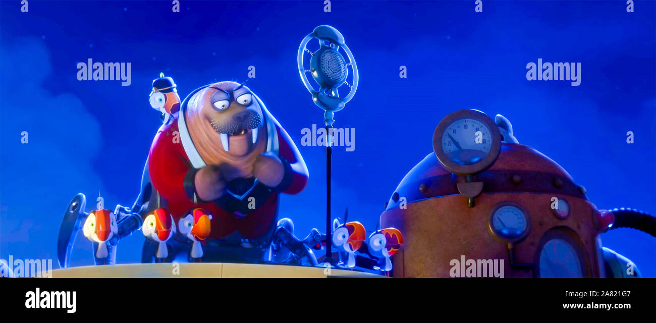 USA. A scene from the ©Entertainment Studios new movie: Arctic Dogs ...