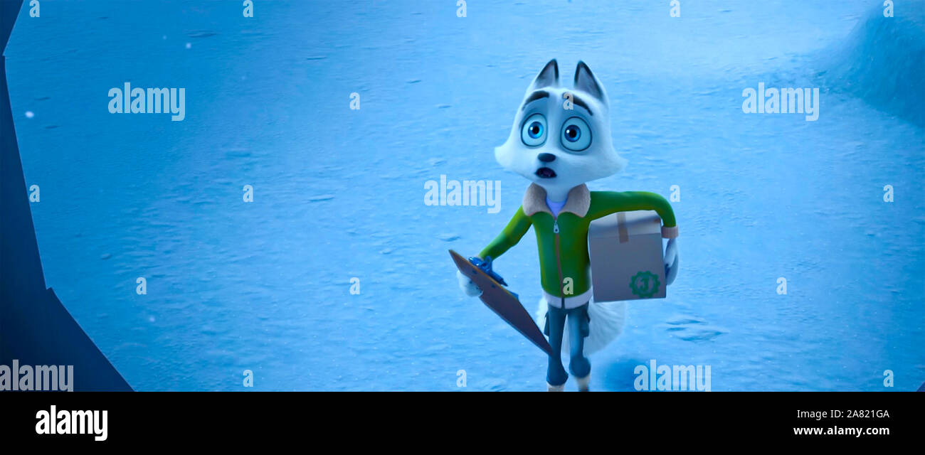 USA. A scene from the ©Entertainment Studios new movie: Arctic Dogs ...