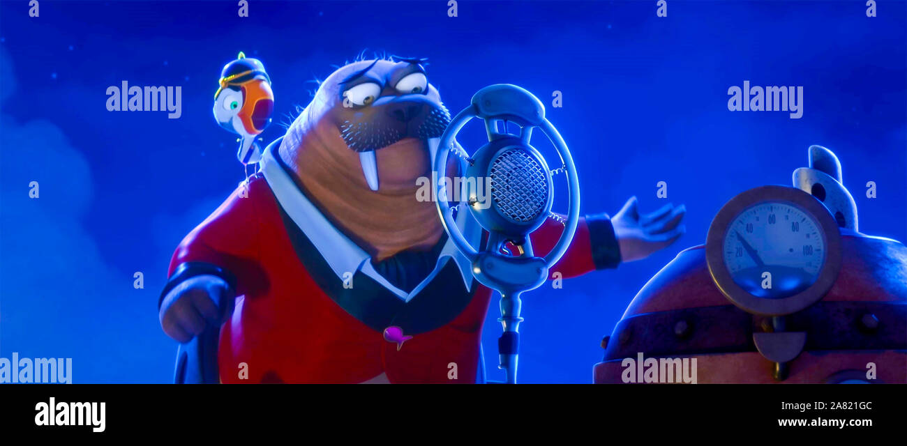 USA. A scene from the ©Entertainment Studios new movie: Arctic Dogs ...