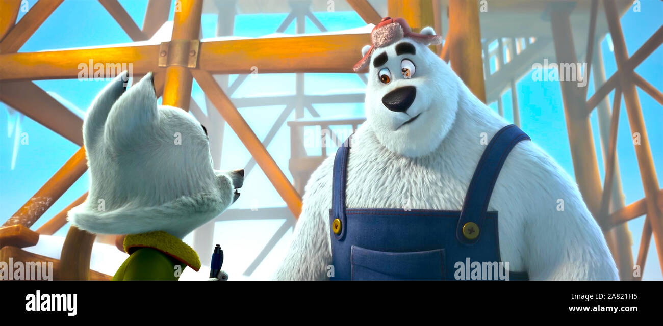 USA. A scene from the ©Entertainment Studios new movie: Arctic Dogs ...