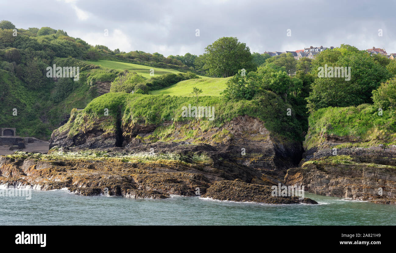 Rapparee Cove, Ilfracombe on the North Devon Coast, UK Stock Photo - Alamy