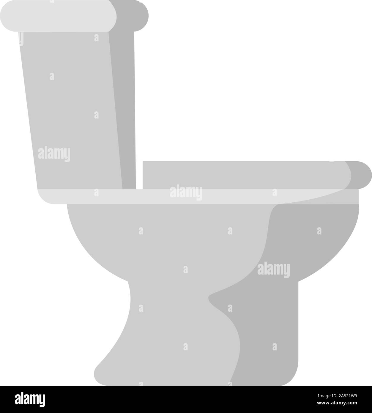 Toilet seat, illustration, vector on white background Stock Vector ...