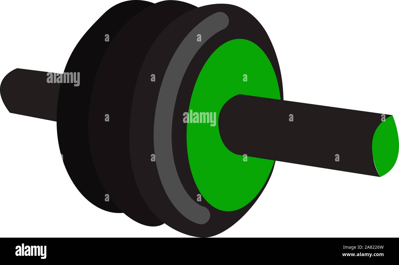 Training tool, illustration, vector on white background Stock Vector ...