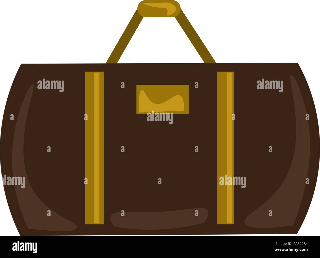 Old brown suitcase handle hi-res stock photography and images - Alamy