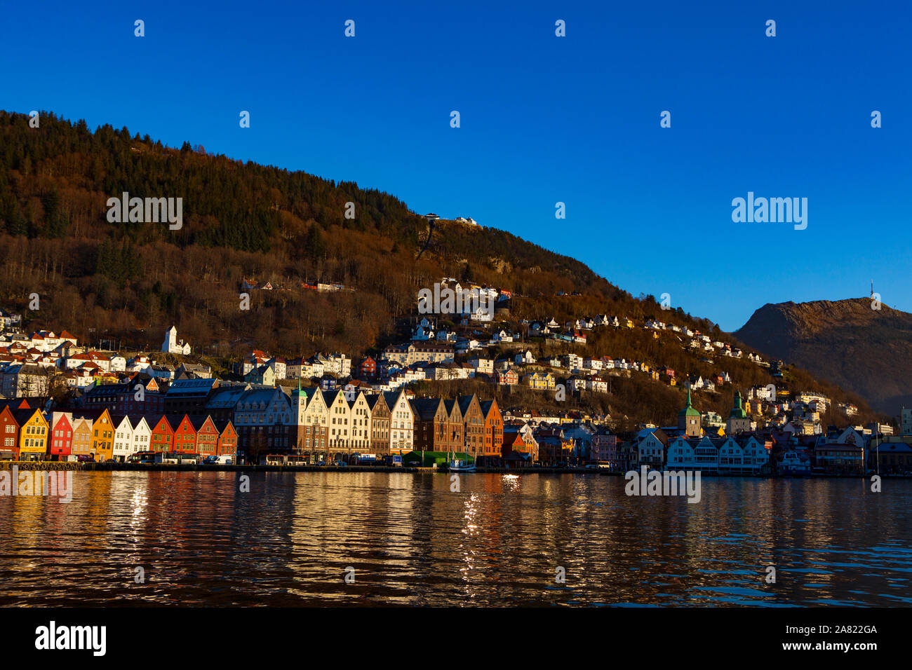 Bryggen hanseatic quarter in bergen hi-res stock photography and images ...