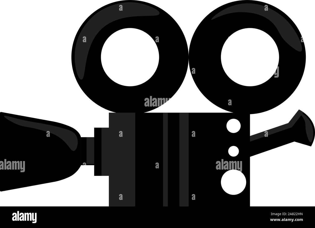 Vintage film camera illustration vector hi-res stock photography and ...