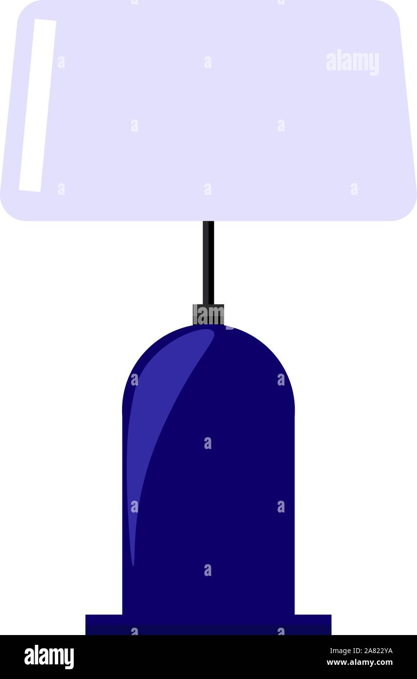 Blue lamp Stock Vector Images - Alamy
