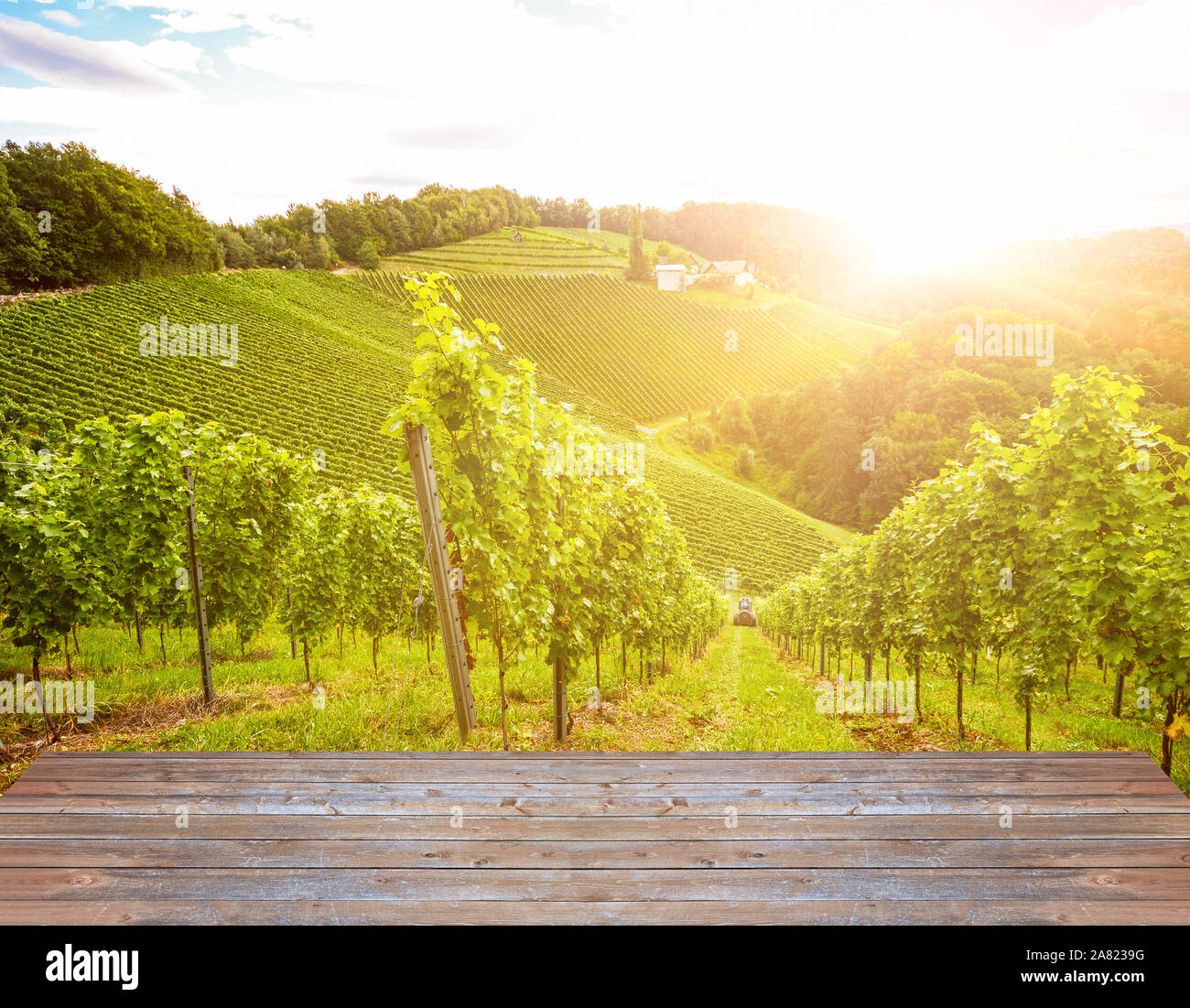 Table wine road hi-res stock photography and images - Alamy