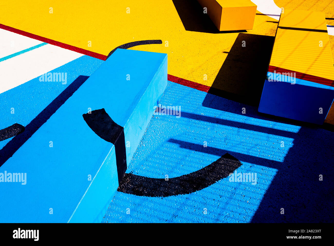 Shadows and lights on a rough painted surface Stock Photo - Alamy