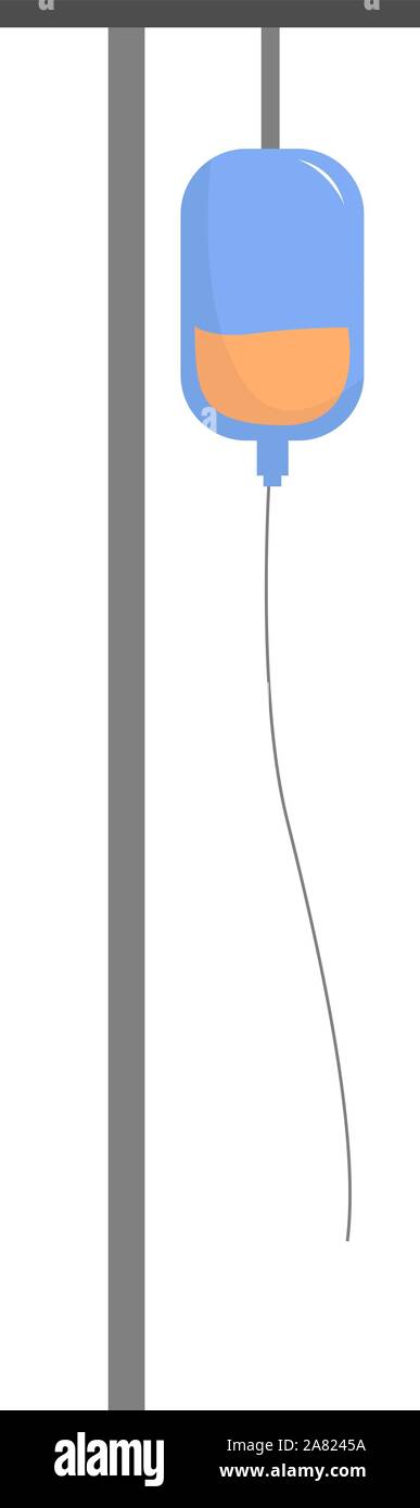 Infusion, illustration, vector on white background Stock Vector Image ...