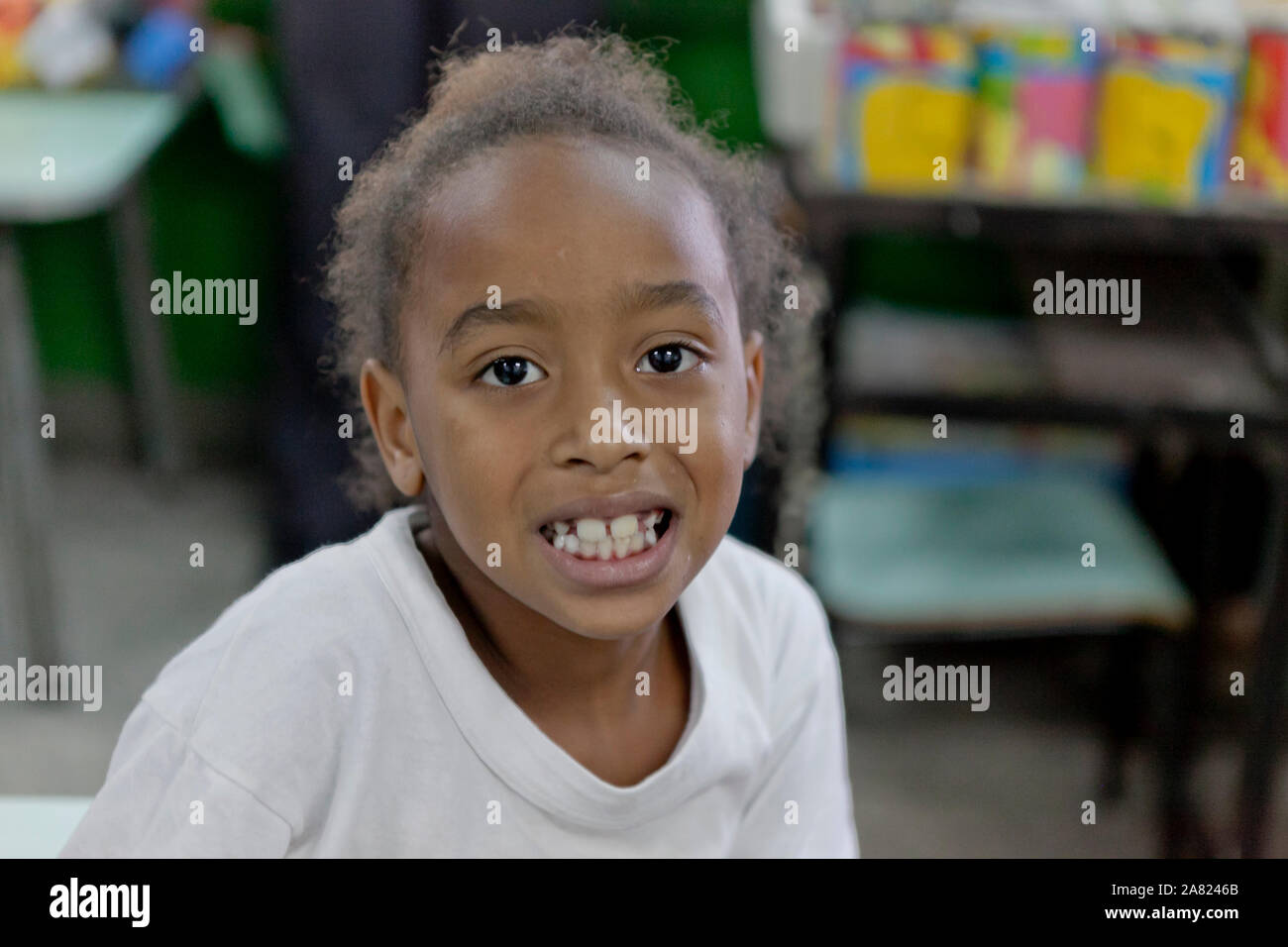 Brazilian students in classroom Stock Photo - Alamy