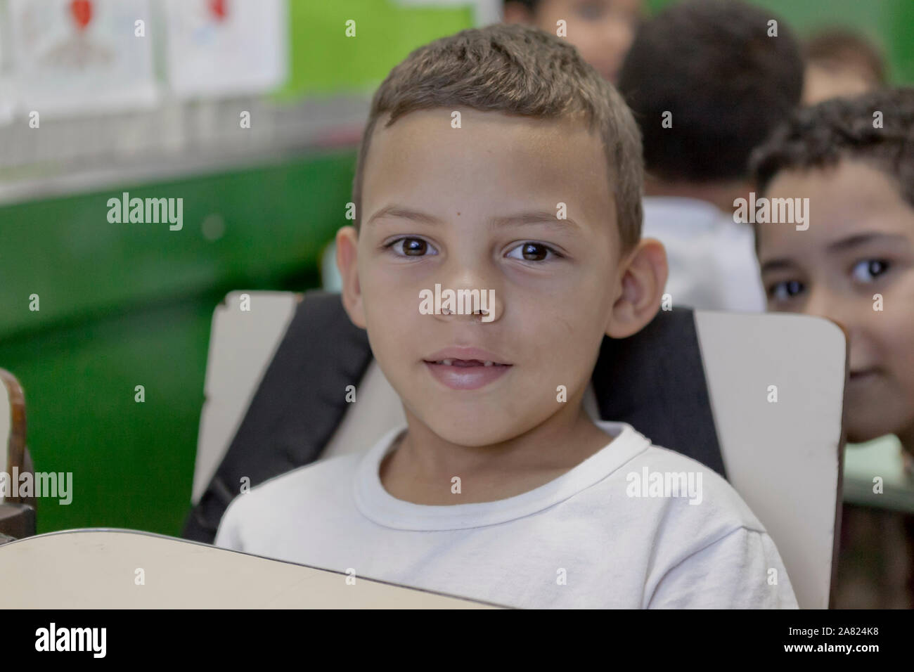 Brazilian students in classroom Stock Photo - Alamy
