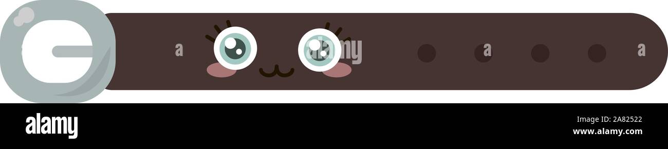 Happy belt, illustration, vector on white background Stock Vector Image ...