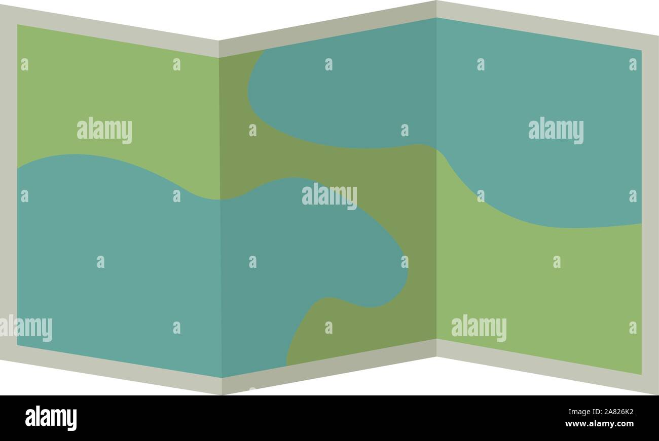 Map, illustration, vector on white background Stock Vector Image & Art ...