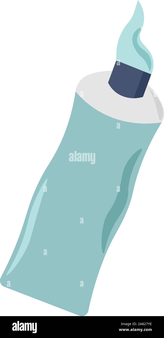 Toothpaste, illustration, vector on white background Stock Vector Image ...