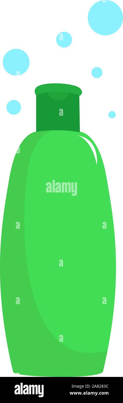 Shampoo, illustration, vector on white background Stock Vector Image ...