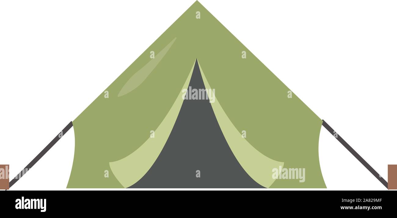 Tent icon green hi-res stock photography and images - Alamy