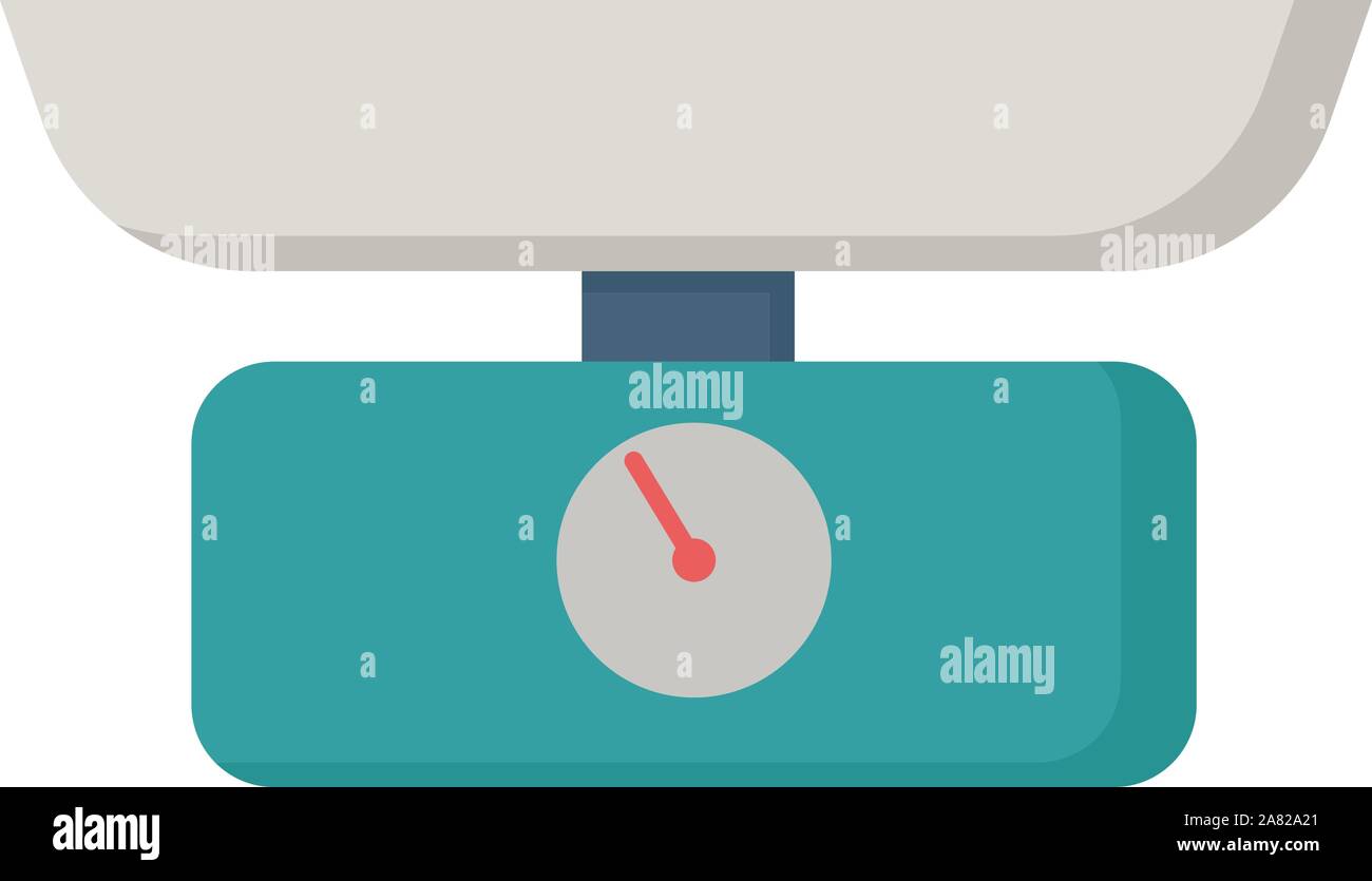 Weigh, illustration, vector on white background Stock Vector Image ...