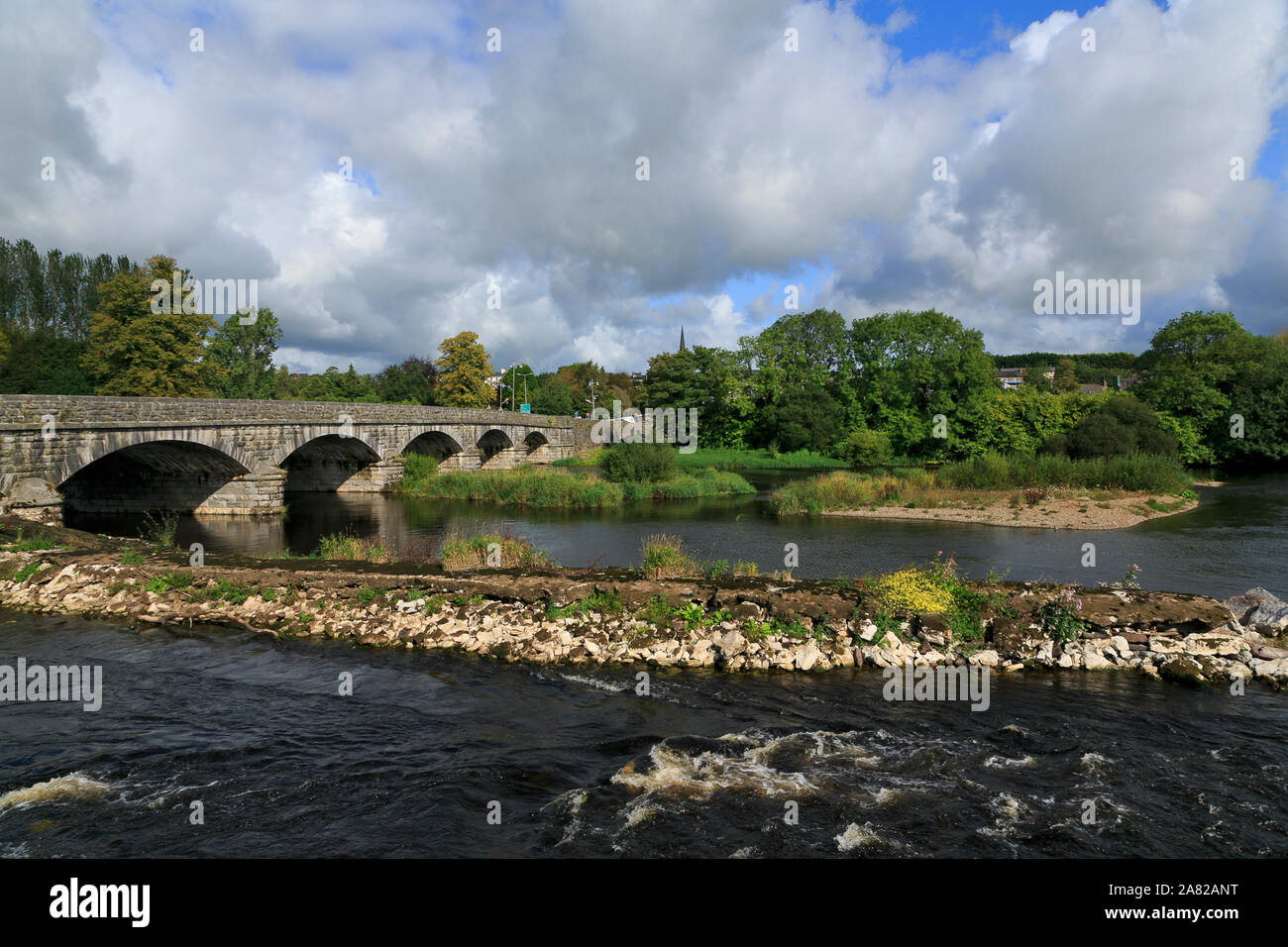 Kent Bridge, River Blackwater, Fermoy Town, County Cork, Ireland Stock ...