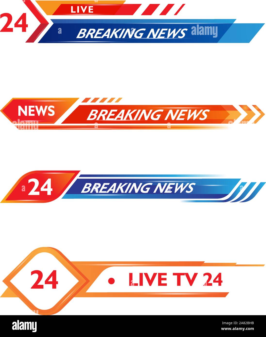 Banner TV vector icon illustration design template Stock Vector Image ...