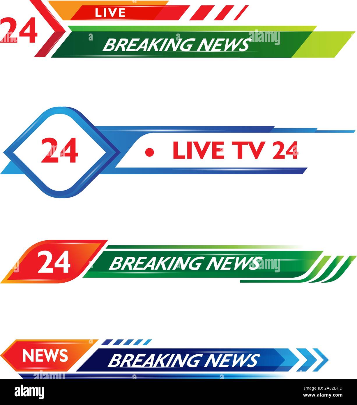 Banner TV vector icon illustration design template Stock Vector Image ...