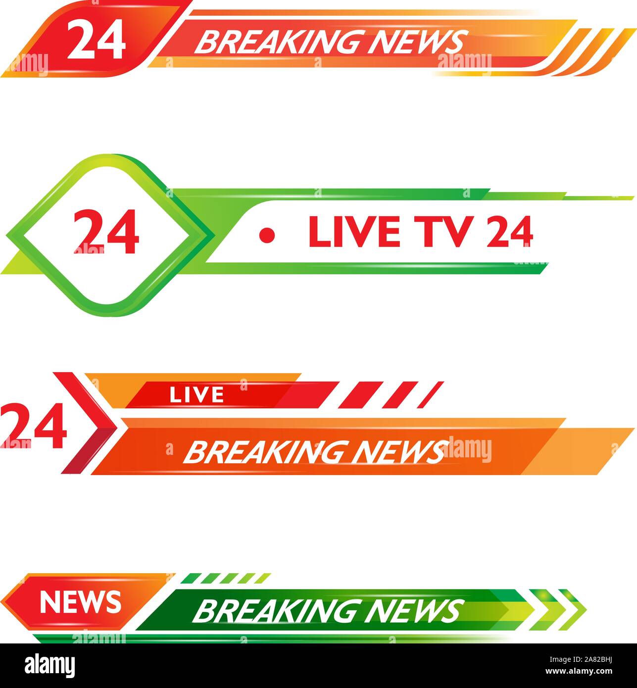 Banner TV vector icon illustration design template Stock Vector Image ...